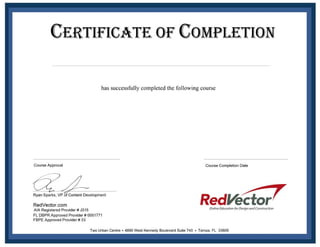 Micheal Sowards Certifications | PDF