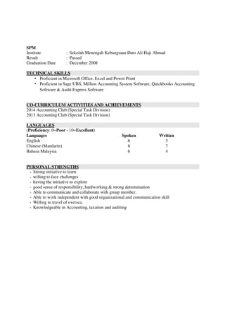 Teng-Jia-Zun-resume | PDF