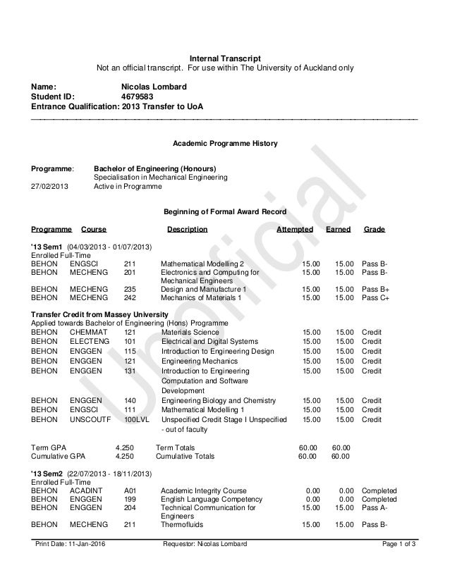 Nicolas Lombard - Transcript Nicolas Lombard - Transcript