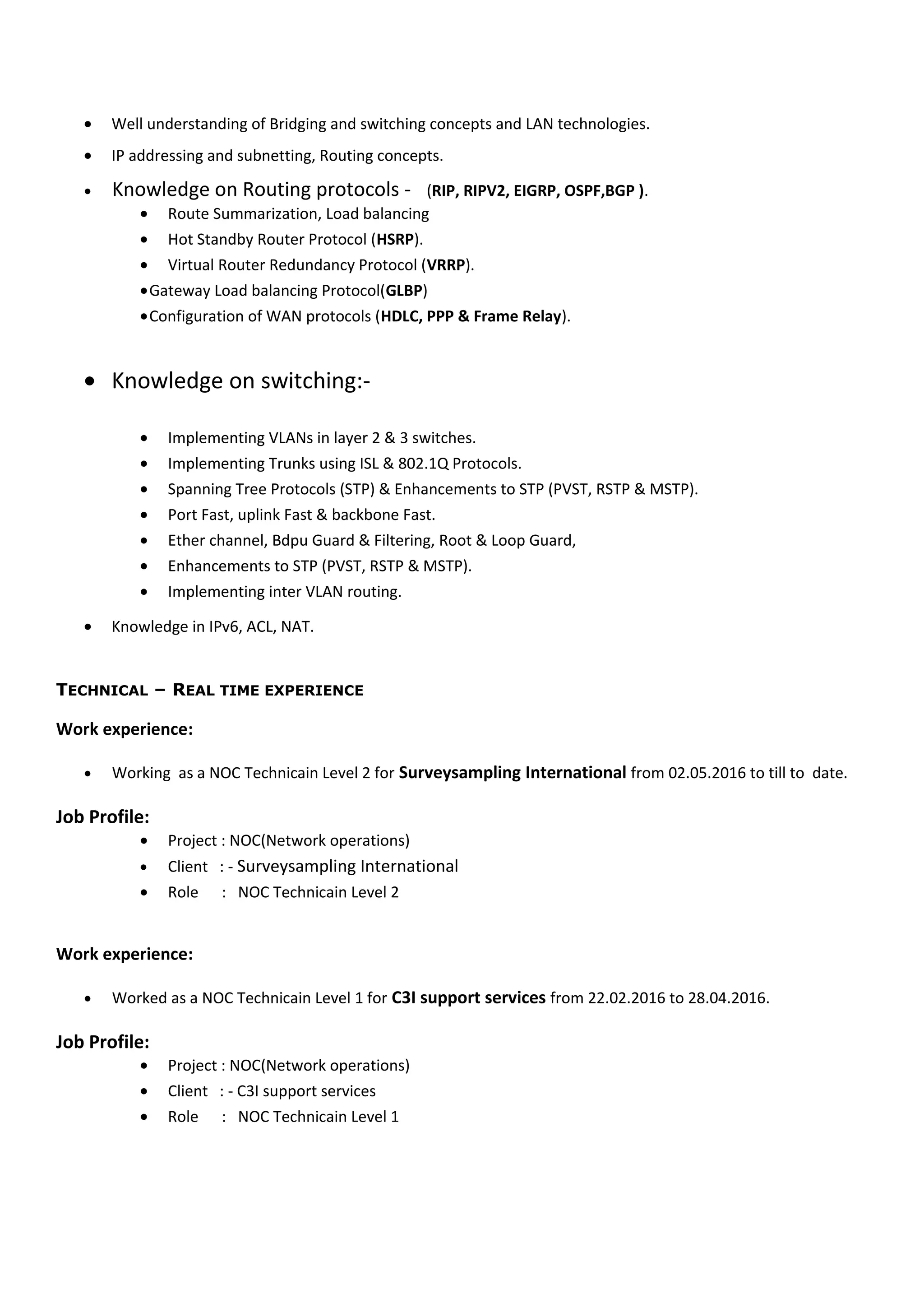 srinivas Resume | PDF