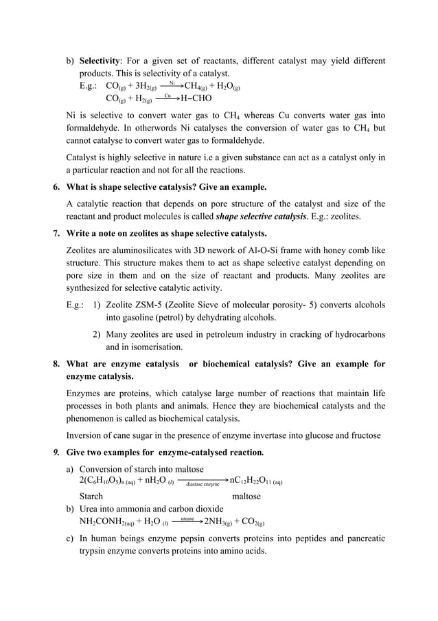 surface chemistry | PDF