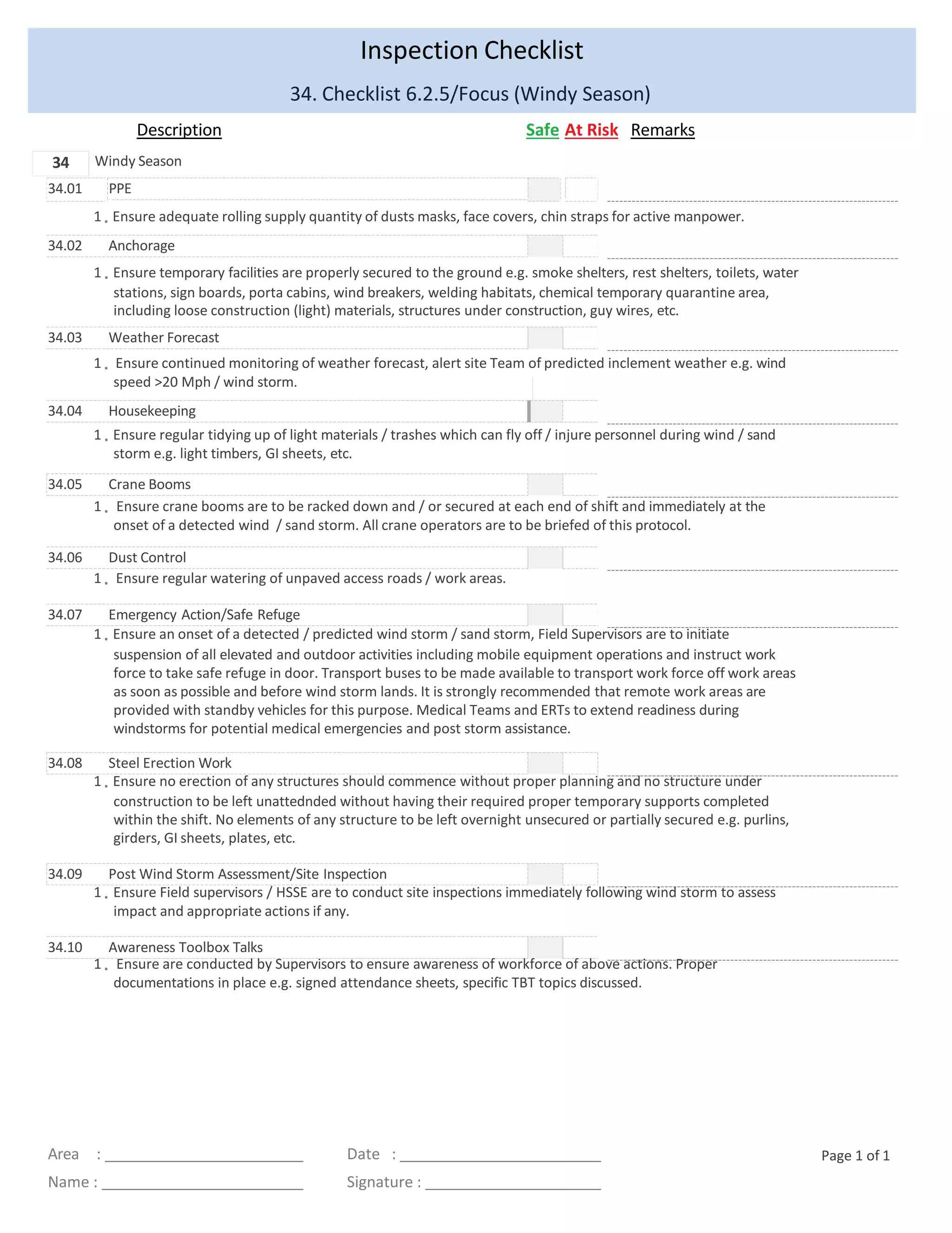 #34 Checklist WIndy Season.pptx