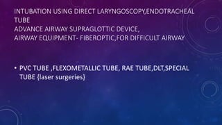 3&4 conduct of general and regional anaesthesia | PPTX