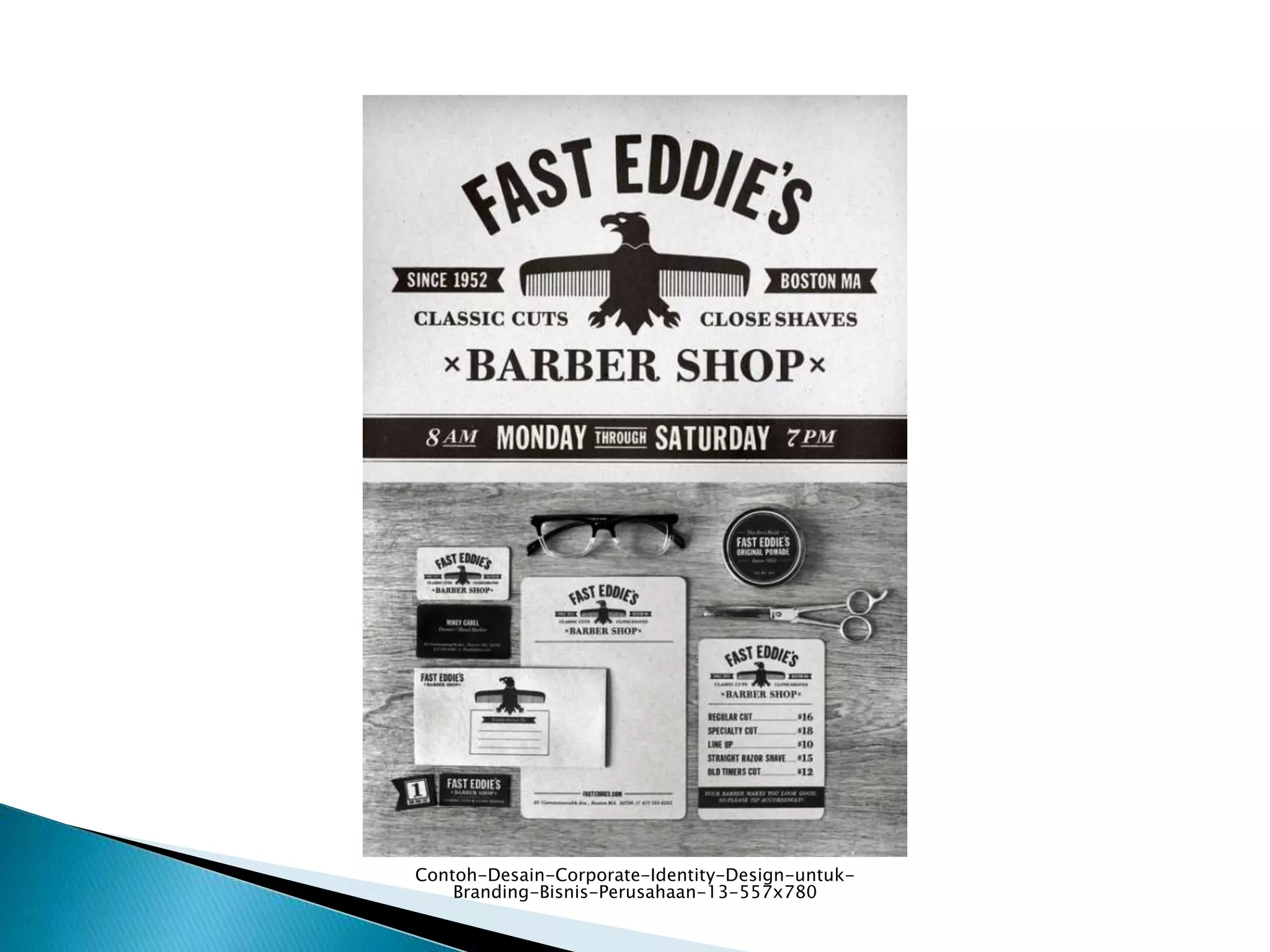 34 contoh desain corporate identity design untuk branding bisnis ...