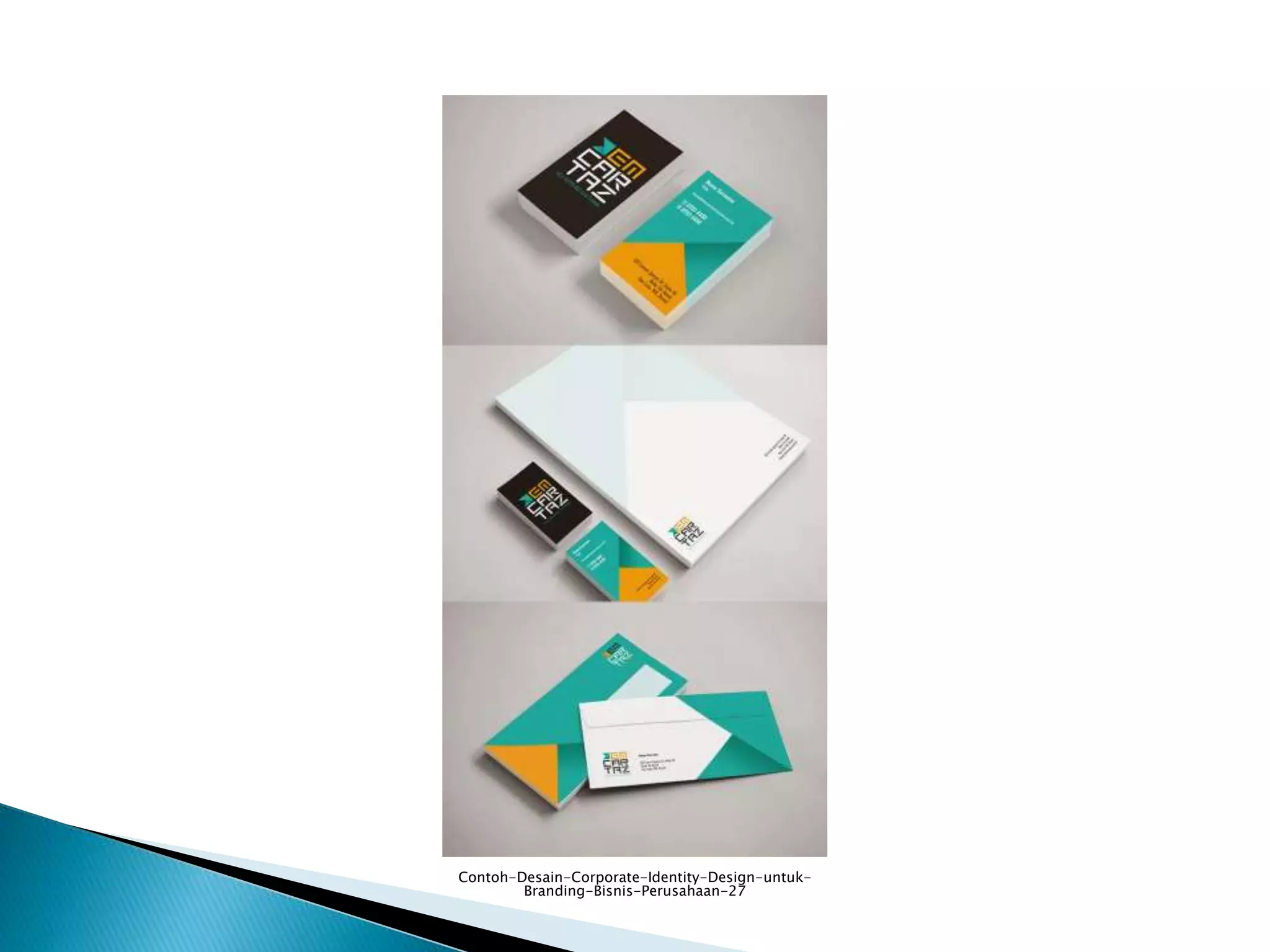 34 contoh desain corporate identity design untuk branding bisnis ...