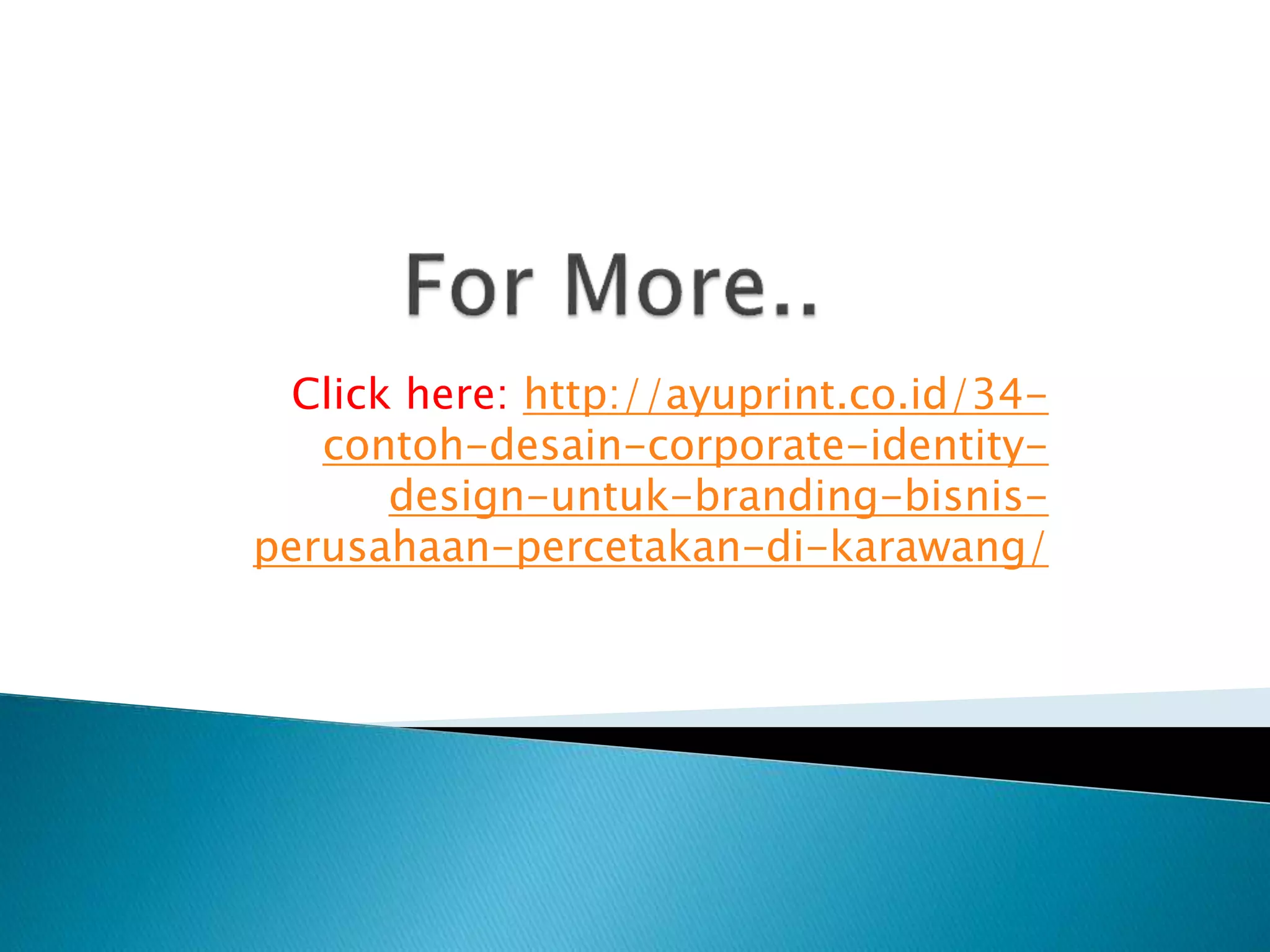 34 contoh desain corporate identity design untuk branding bisnis ...