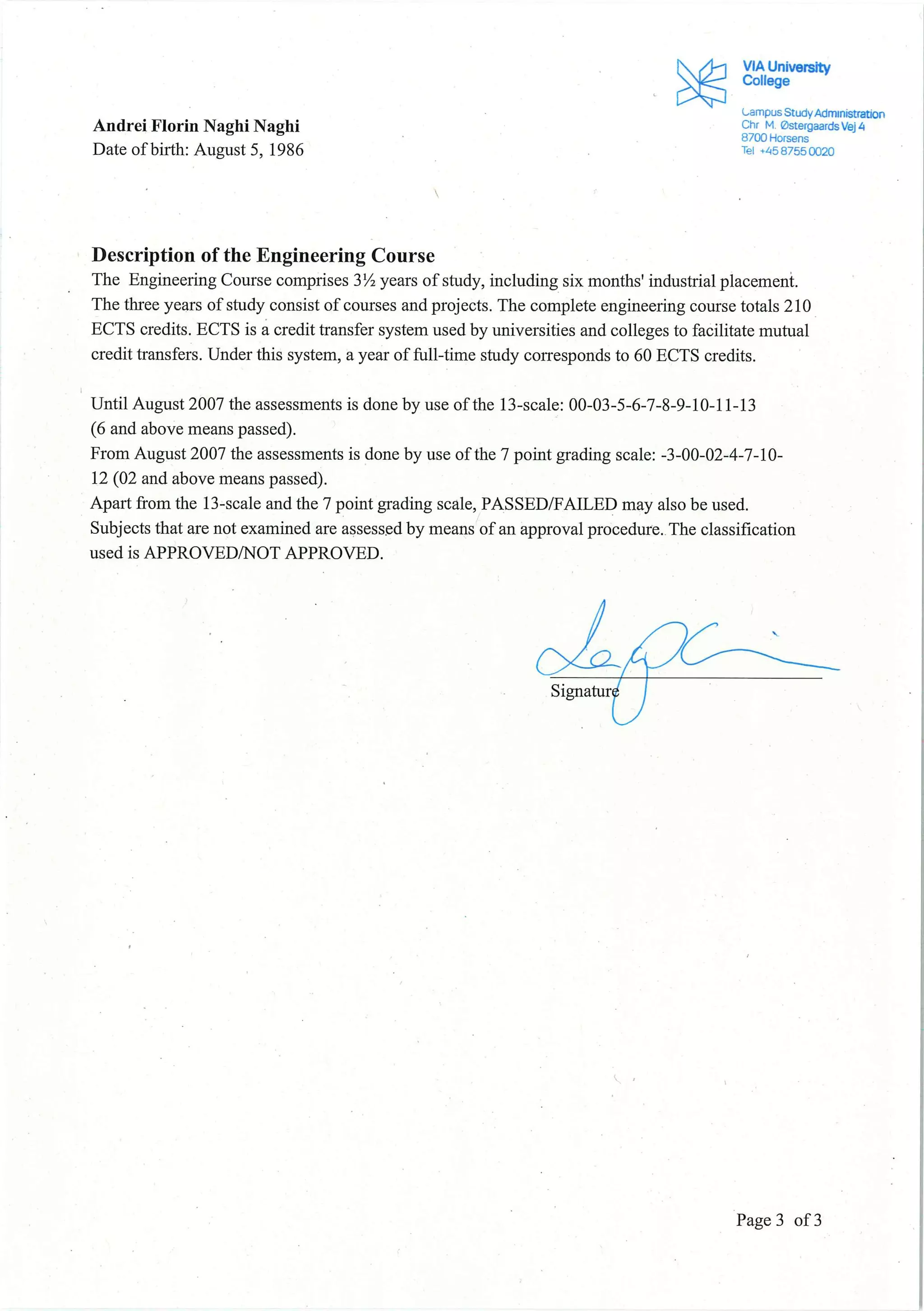 diploma andrei florin naghi naghi | PDF