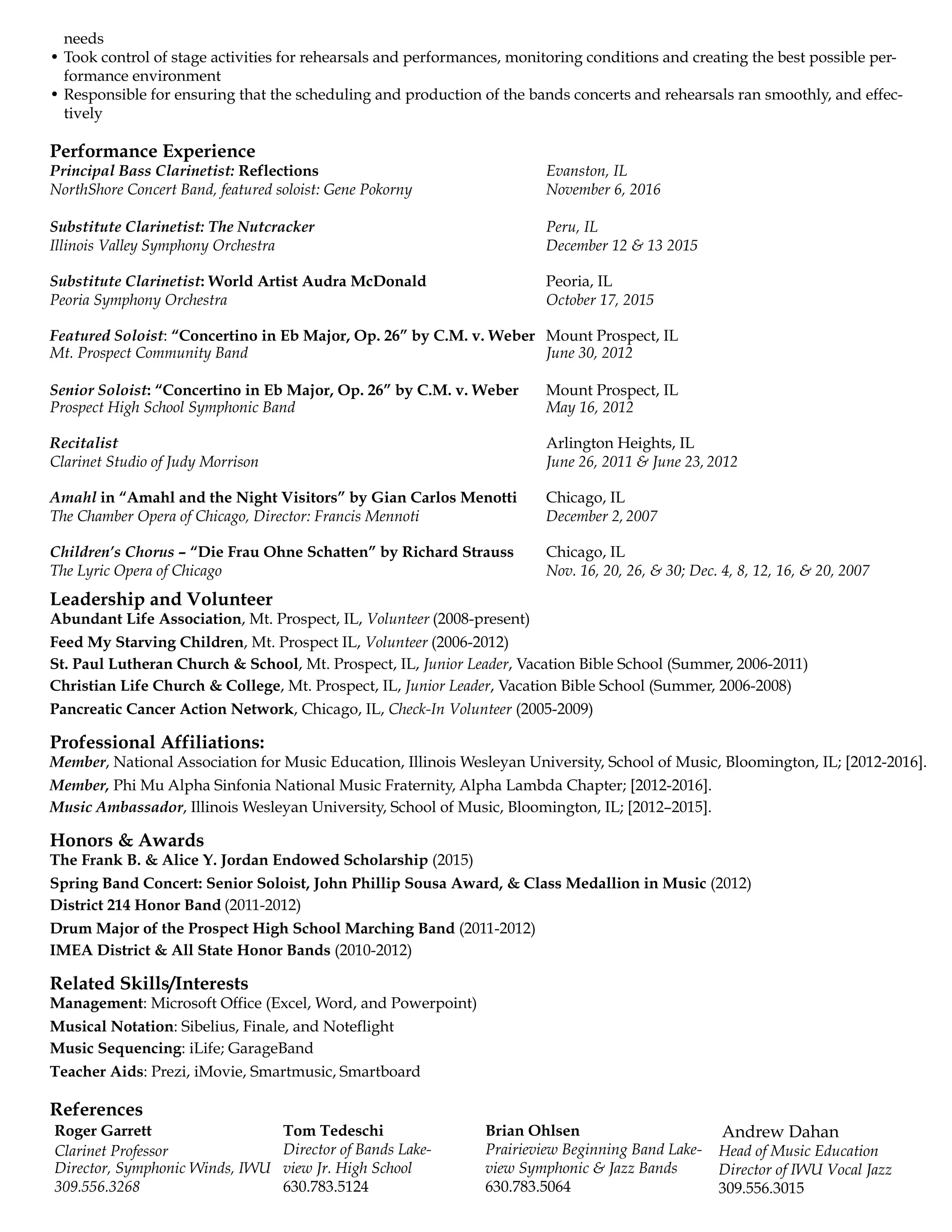 Michael Grippo Resume Spring 2017 | PDF