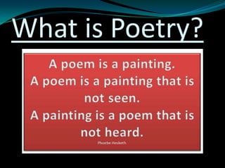 34 development of poetry | PPTX