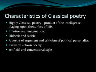 34 development of poetry | PPTX