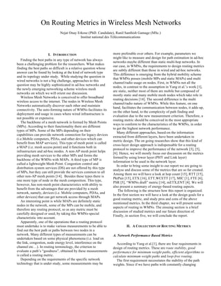 RoutingMetrics_PHD_2006 | PDF