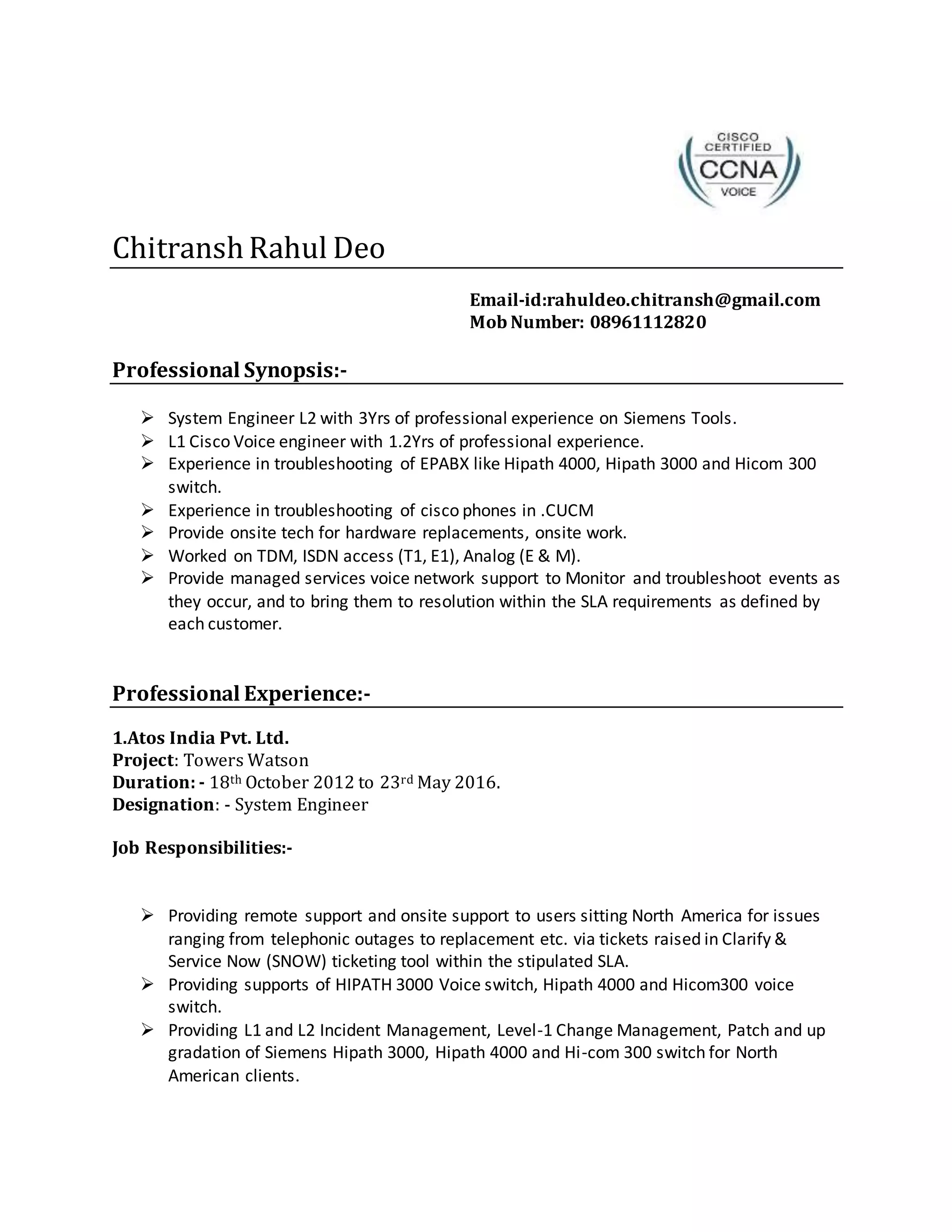 Chitransh_Resume | PDF