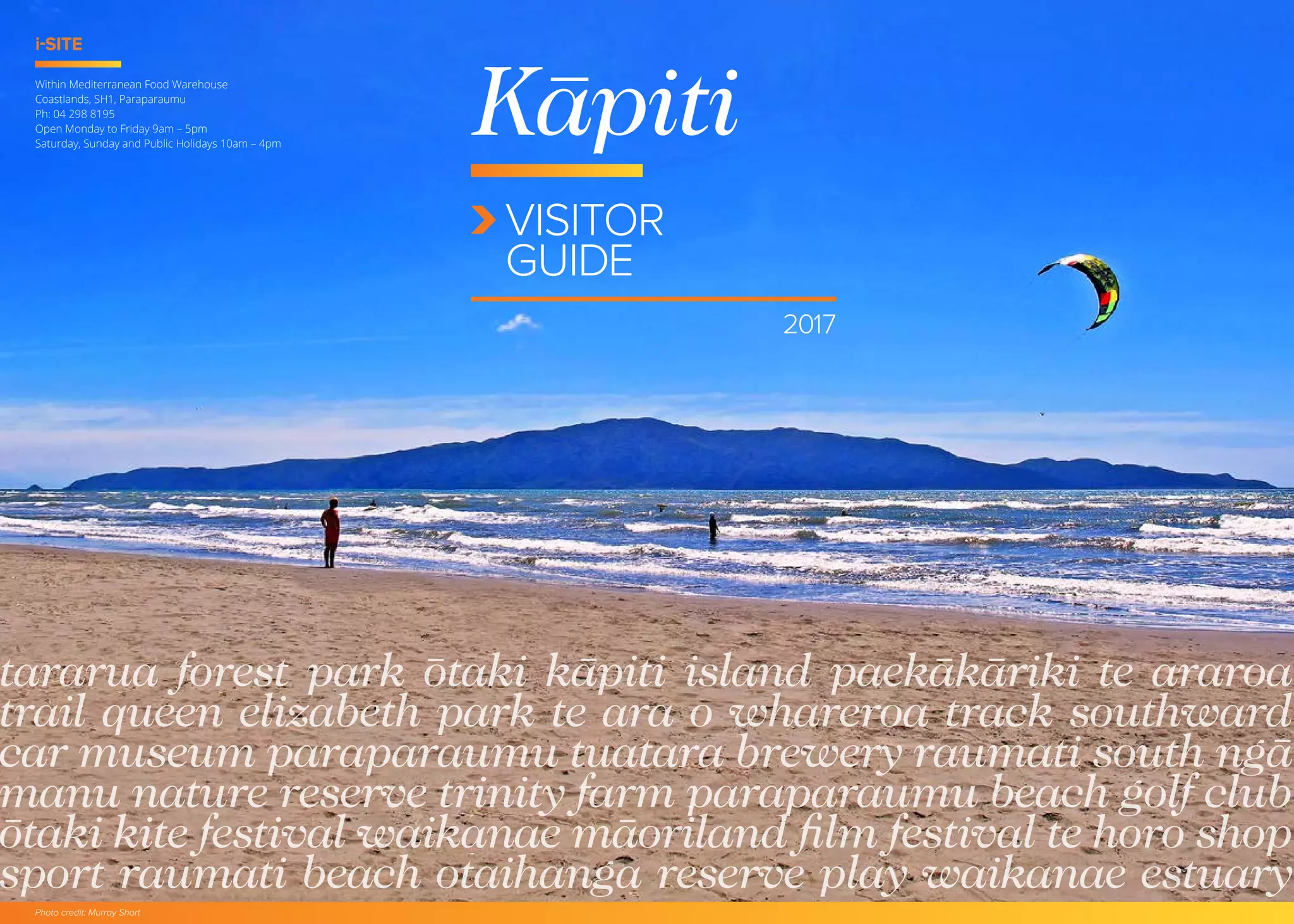 Kapiti Coast Visitors Guide 2017 Website v2 | PPT
