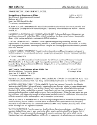 federal resume sample | PDF