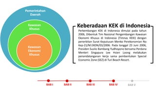Penetapan Batam KEK PPT | PPTX