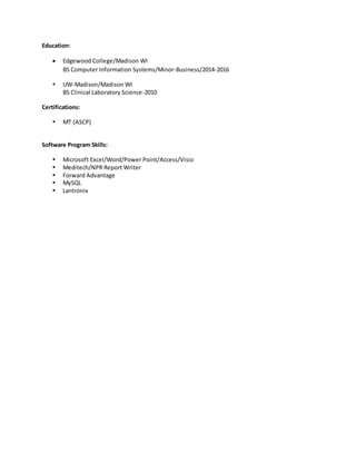 Ronald Knowles Resume | DOCX