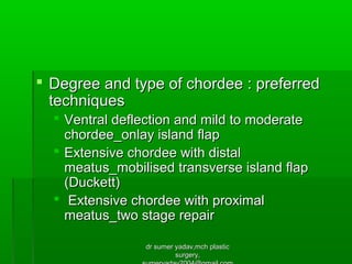 embryology and anatomy of hypospadias | PPT