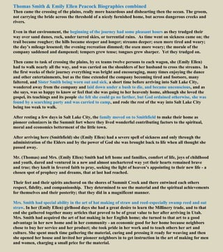 Emily Ellen Peacock & Thomas Smith | PDF