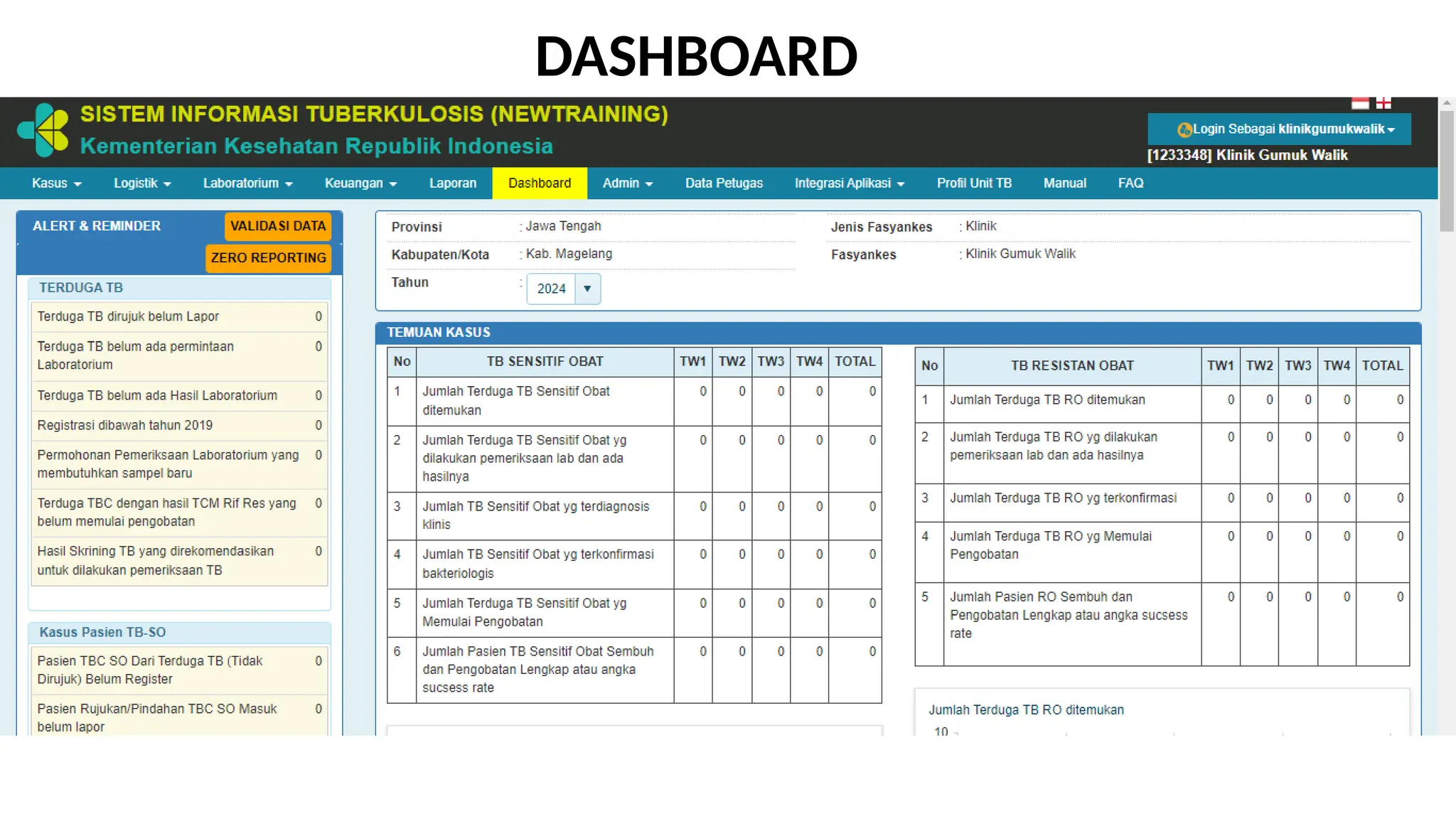 Pencatatan Pelaporan TBC di Aplikasi SITB | PPTX
