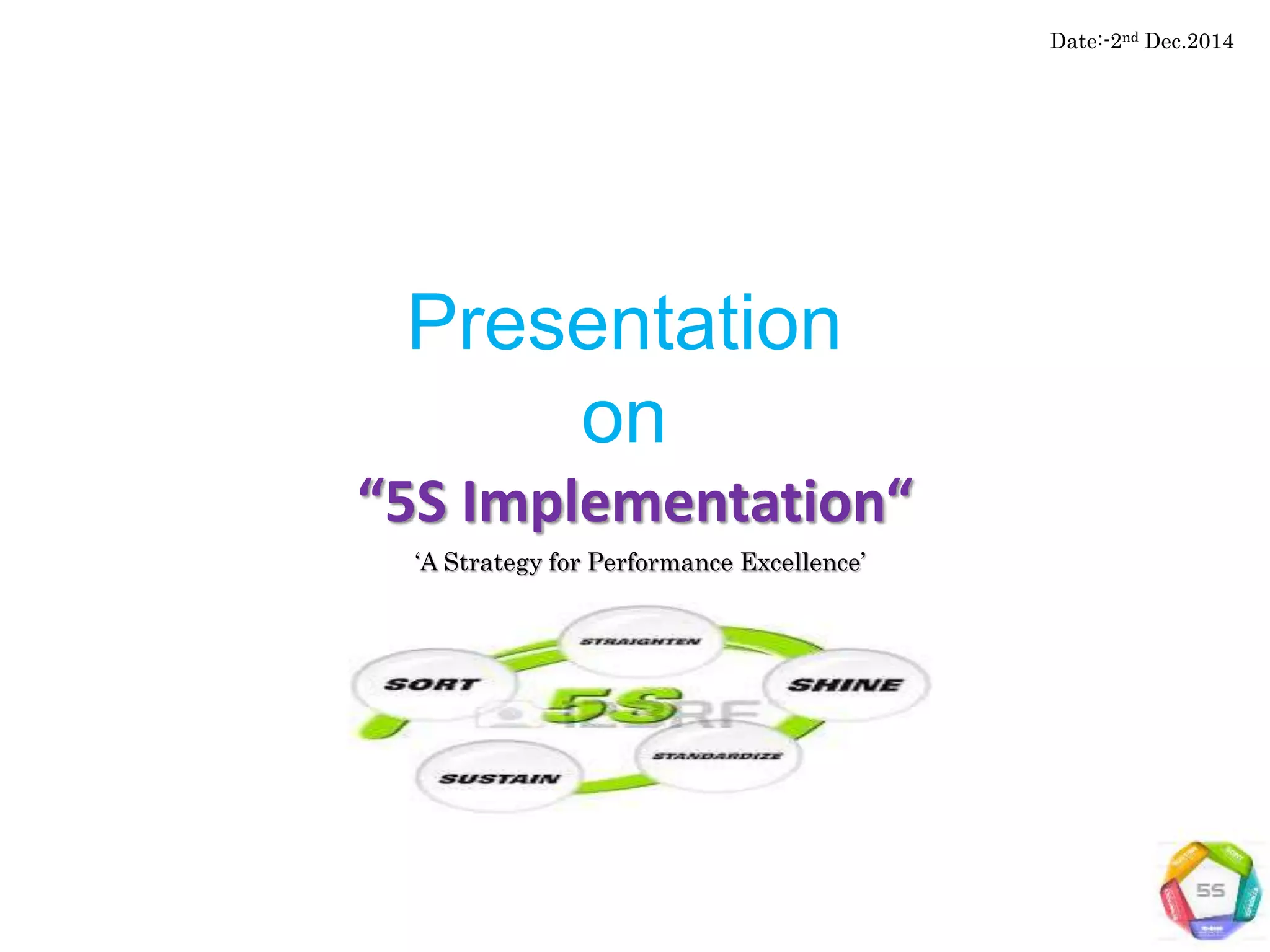 5S Implementation Presentation | PPTX