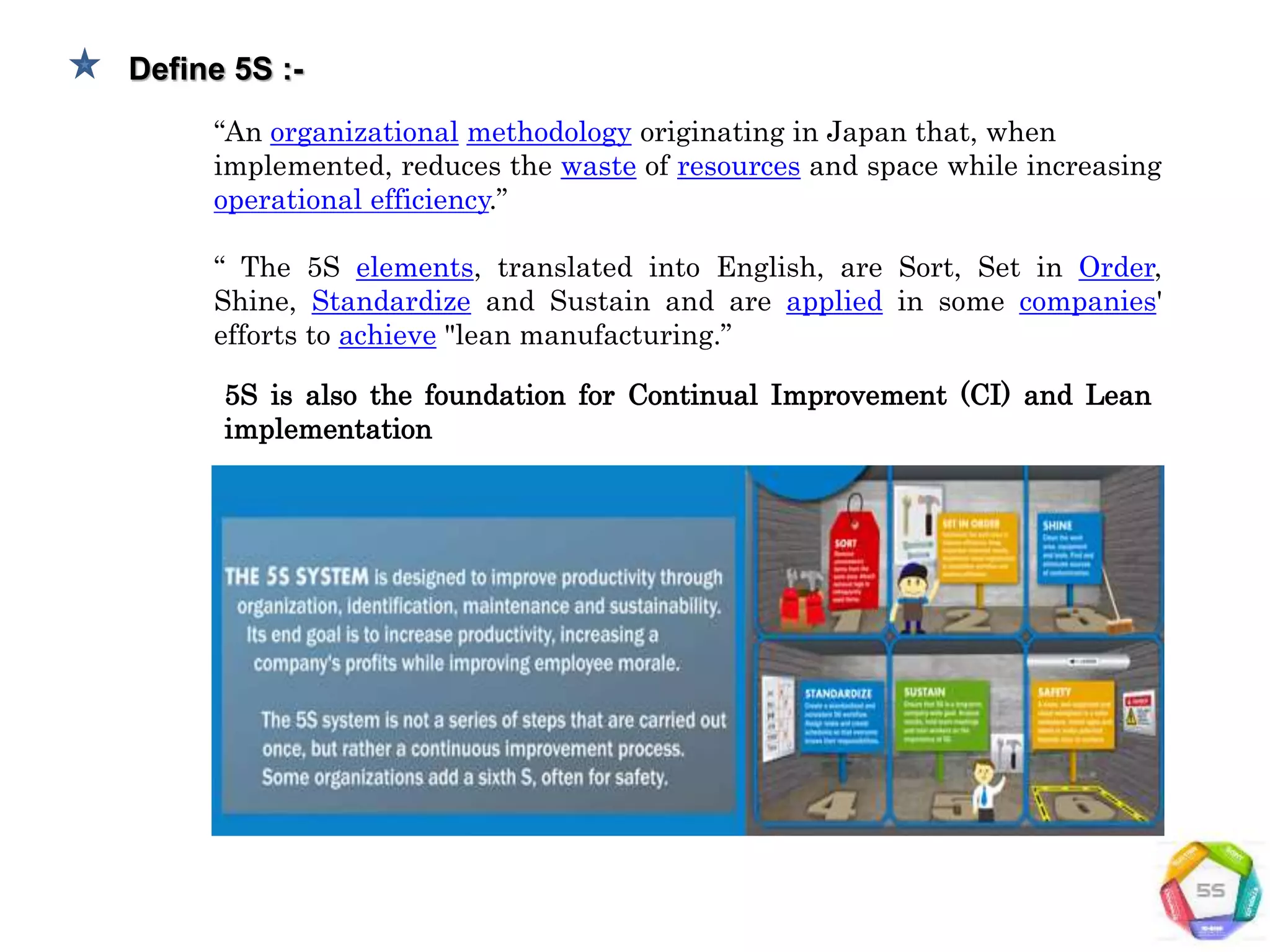 5S Implementation Presentation | PPTX