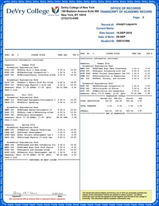 Joseph-LAGUERRE-Transcript | PDF