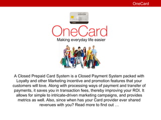 ONECARD TRIFOLD VERSION Aug 26 2015 1 | PPT