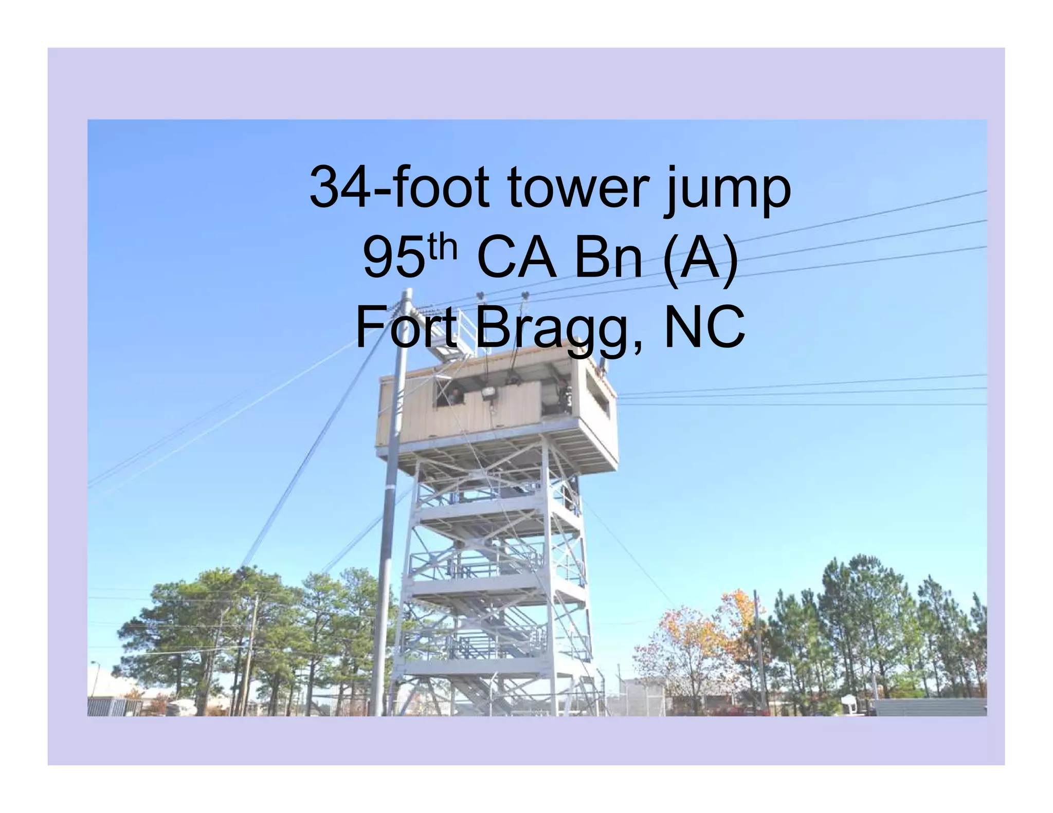 34 foot tower jumpx | PDF