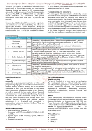 Heart Disease Prediction using Machine Learning Algorithm | PDF