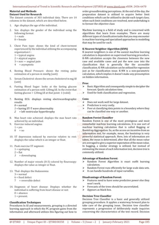 Heart Disease Prediction using Machine Learning Algorithm | PDF