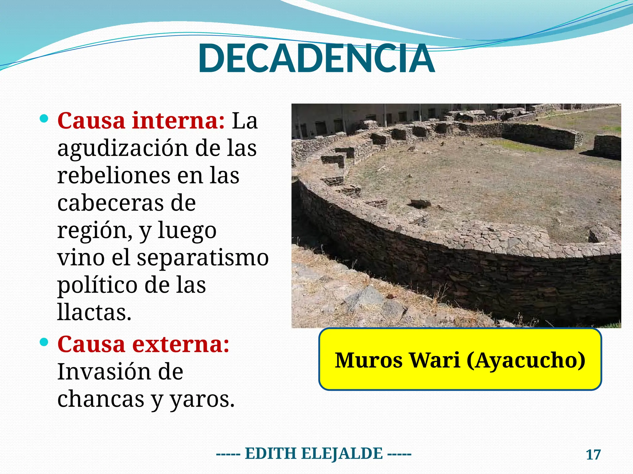 CULTURA WARI 2 - MANIFESTACIONES CULTURALES.pptx