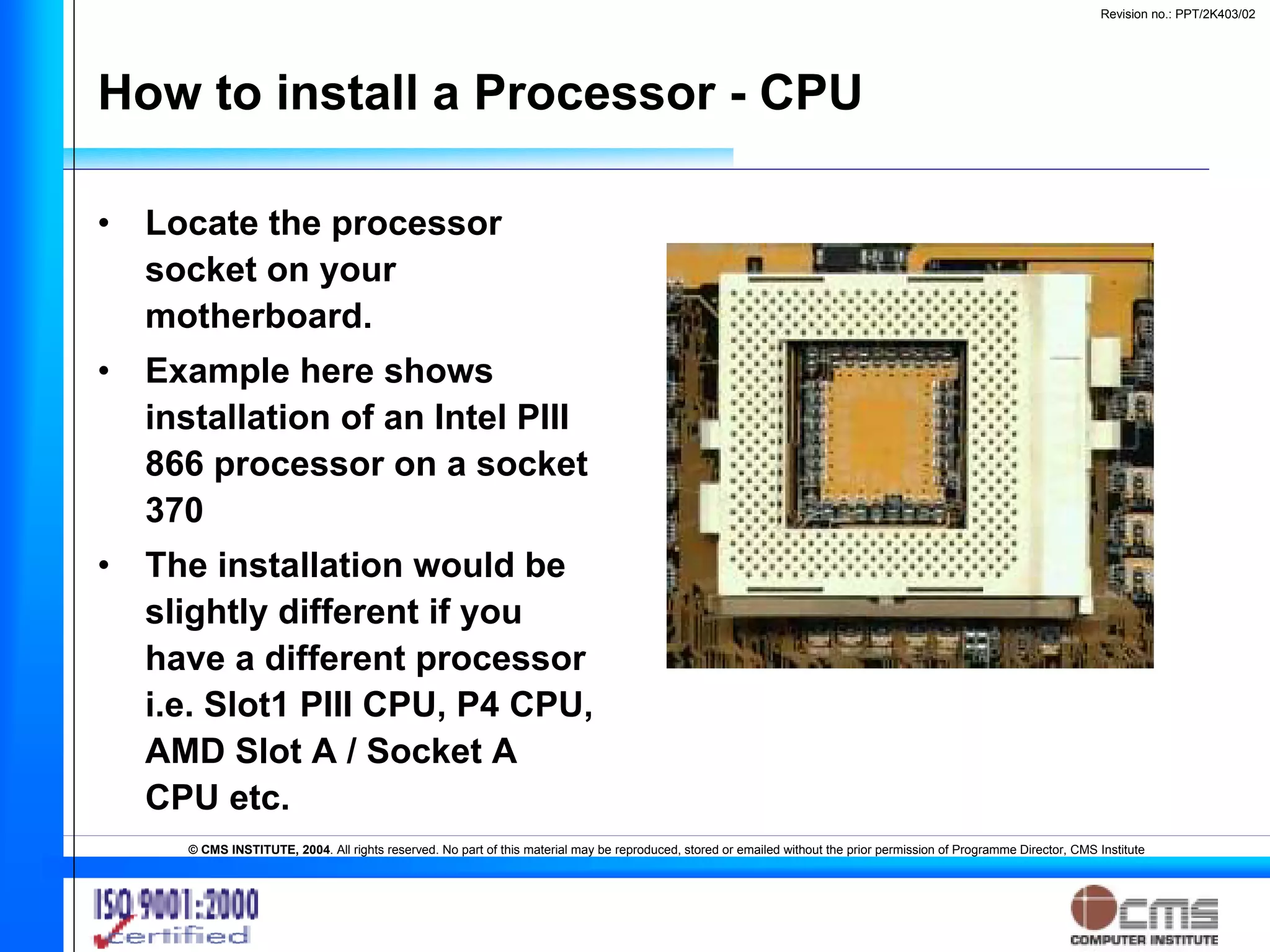 34 pc assembling | PPT