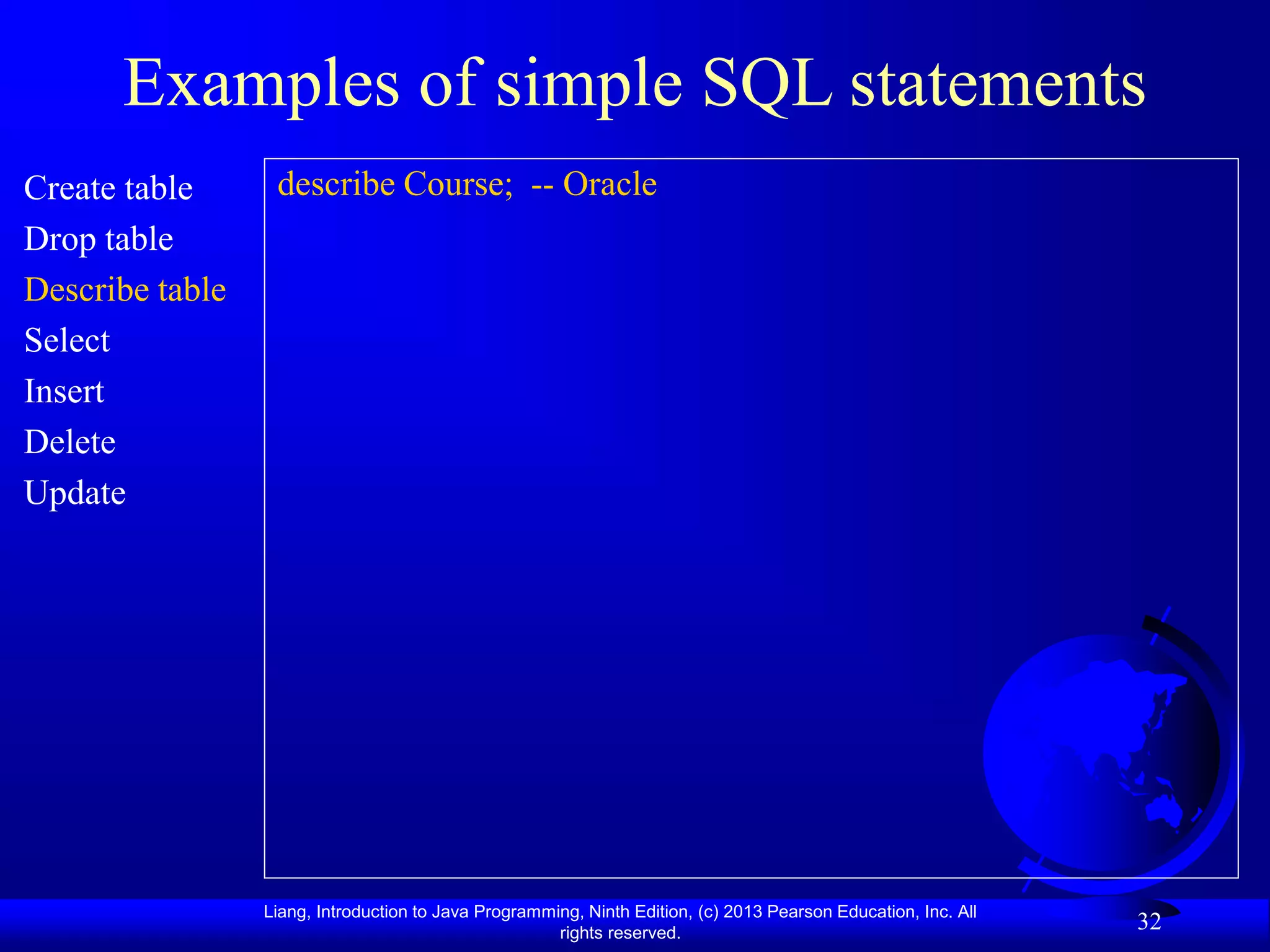 34slideDatabaseProgramming.ppt