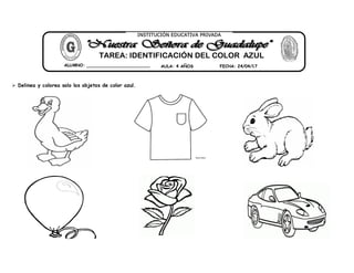 34 tarea color azul | PDF
