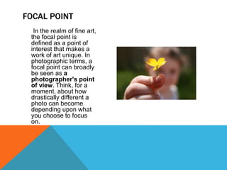 Focal Point Photography Definition