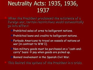 Neutrality Act Of 1936