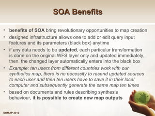 Service-Oriented Architecture as a Tool for Map Synthesis | PPT