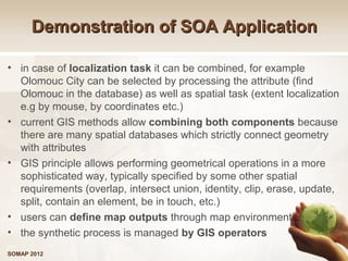Service-Oriented Architecture as a Tool for Map Synthesis | PPT