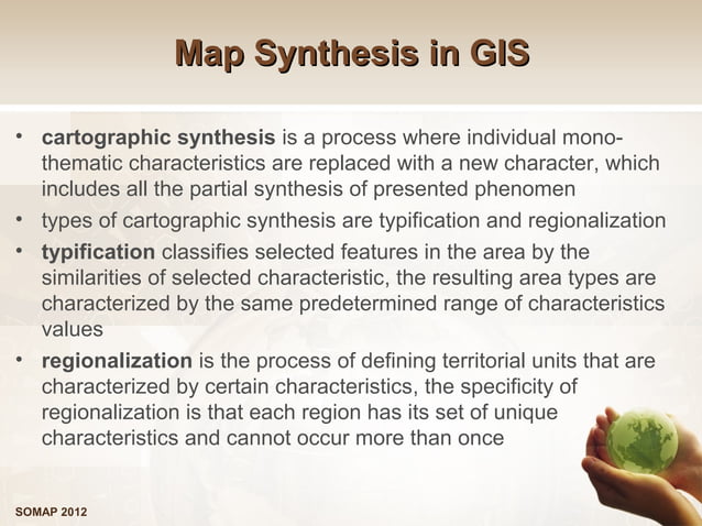 Service-Oriented Architecture as a Tool for Map Synthesis | PPT