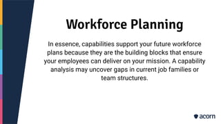 Establishing Your Workforce Capability Framework | PPT