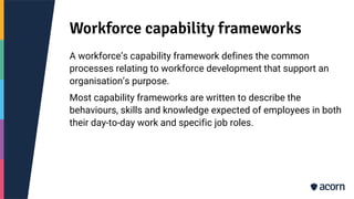 Establishing Your Workforce Capability Framework | PPT
