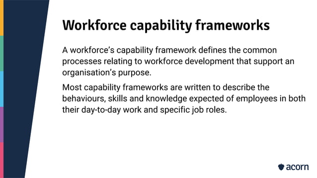 Establishing Your Workforce Capability Framework | PPT | Free Download