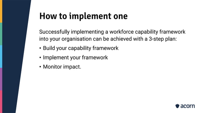 Establishing Your Workforce Capability Framework | PPT