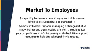 Establishing Your Workforce Capability Framework | PPT