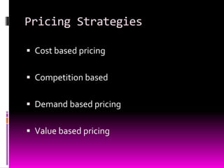 35.pricing strategies for services | PPTX | Commodities | Economy