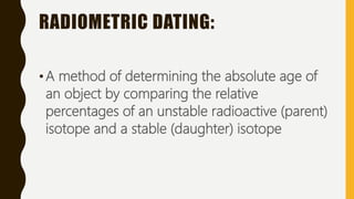 35. Absolute Dating Notes | PPT
