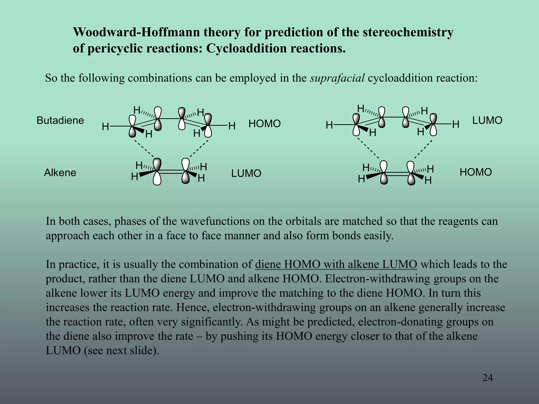 PERICYCLIC REACTION & WOODWARD HOFFMANN RULES, FMO THEORY | PPT