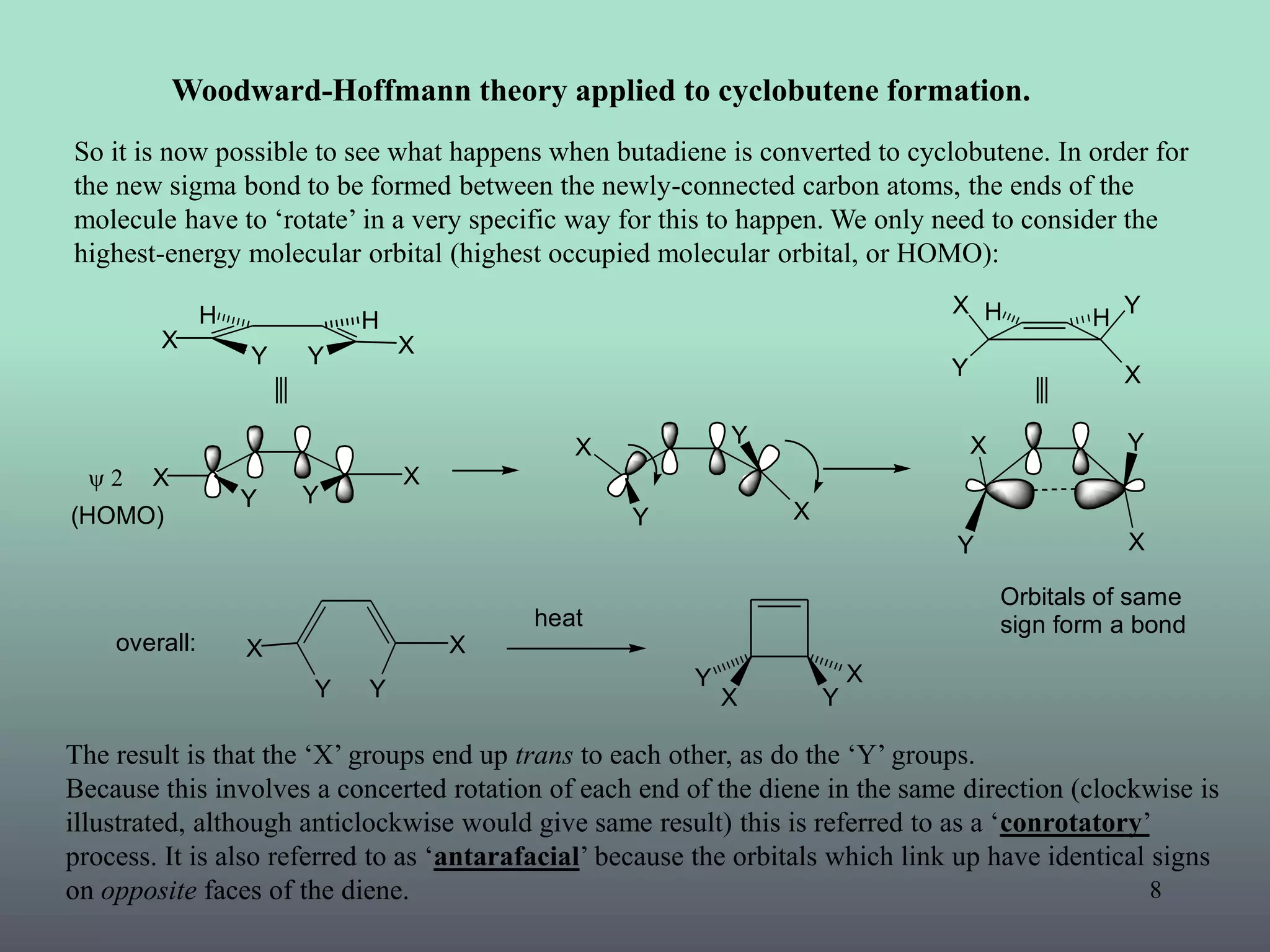 PERICYCLIC REACTION & WOODWARD HOFFMANN RULES, FMO THEORY | PPT
