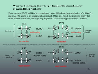 PERICYCLIC REACTION & WOODWARD HOFFMANN RULES, FMO THEORY | PPT