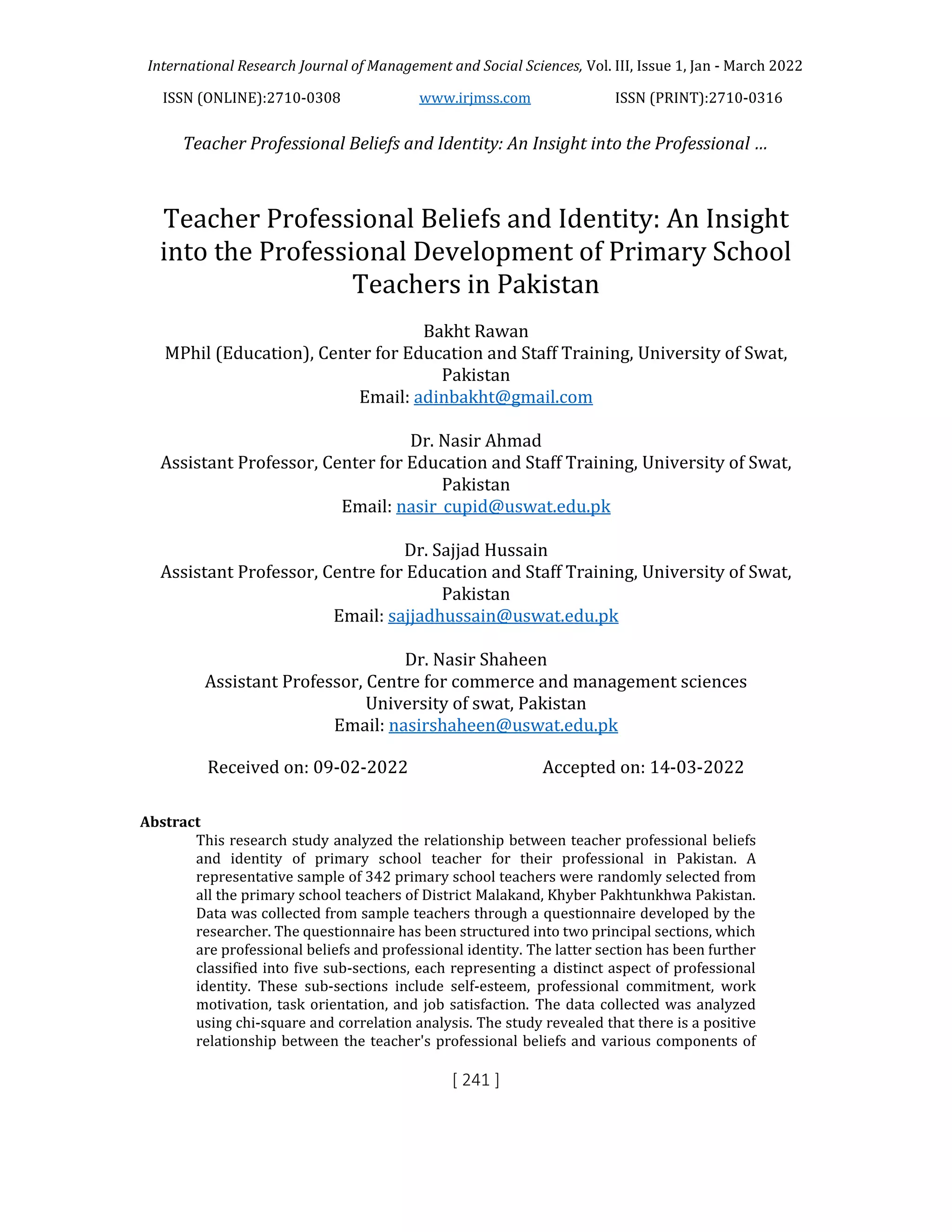 35. Teacher Professional Beliefs and Identity.pdf
